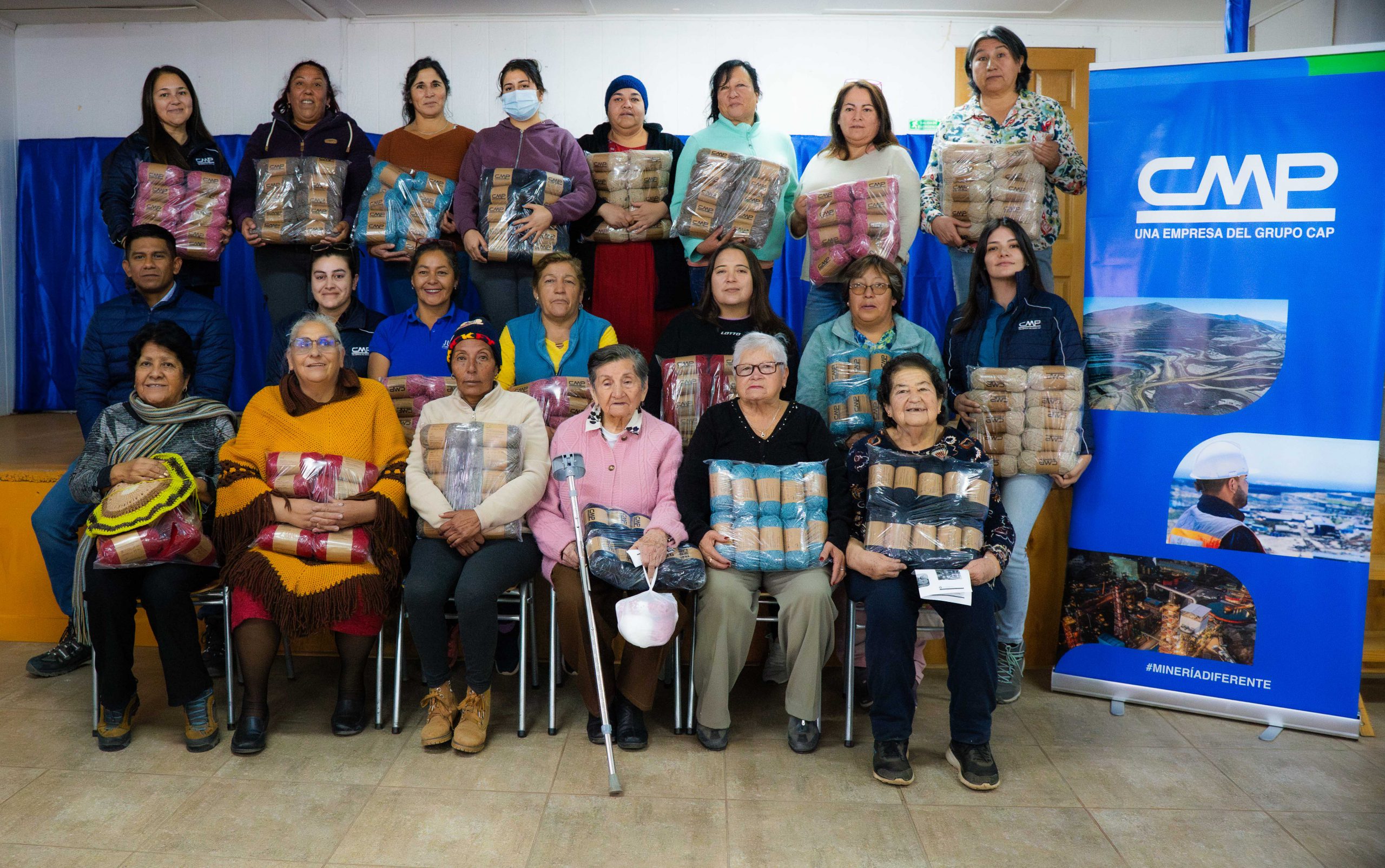 CMP recicla más de 100 kg de ropa corporativa y la transforma en insumos para comunidades ...