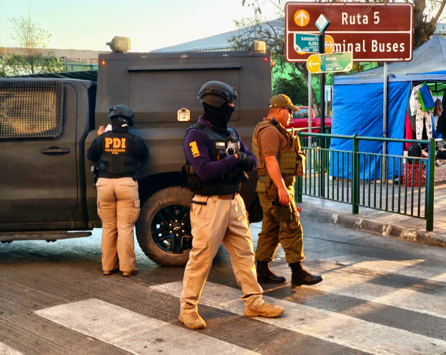 PDI Atacama denunció a nueve extranjeros tras operativo realizado en conjunto con Carabineros de ...