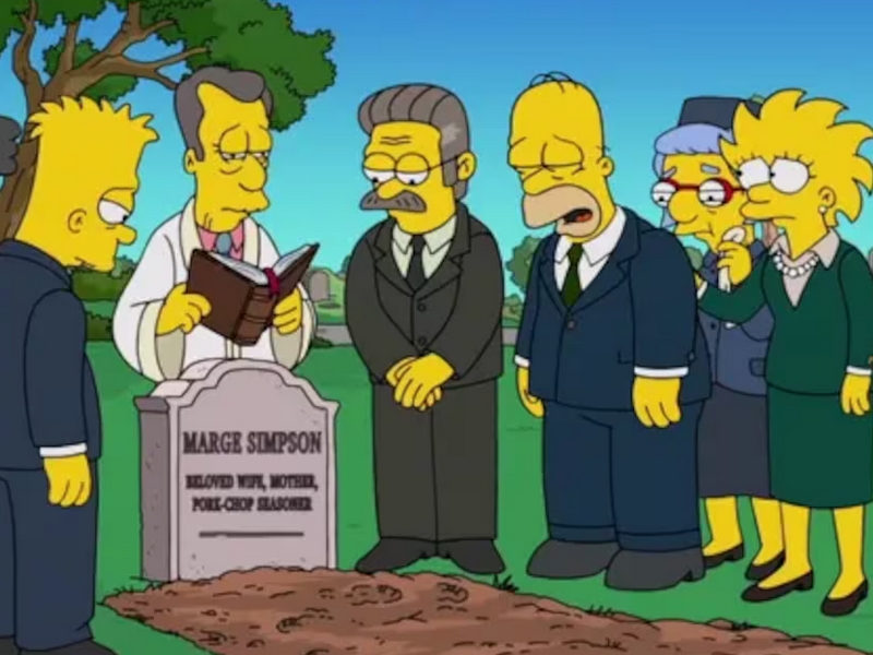 La sorprendente muerte de Marge Simpson sacude a los fans de La serie | RadioGennesis
