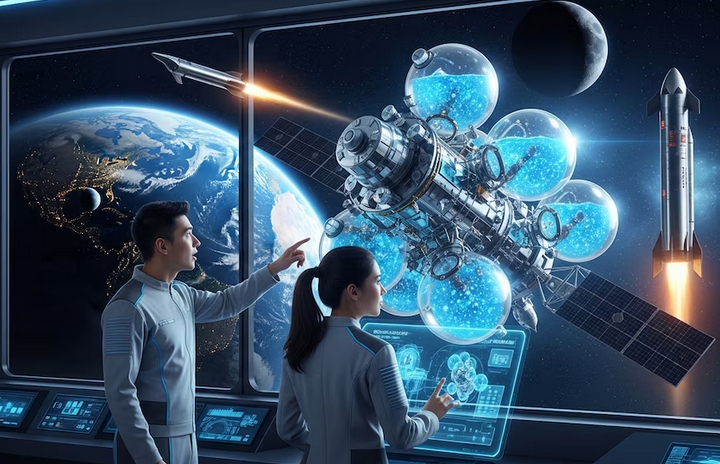 Ex ingenieros de SpaceX proponen usar agua como combustible espacial ...